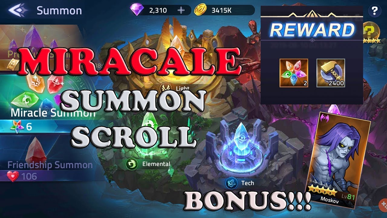 HOW TO GET SUMMON SCROLL? | my Ultimate trick Hero Summoning | Mobile ...