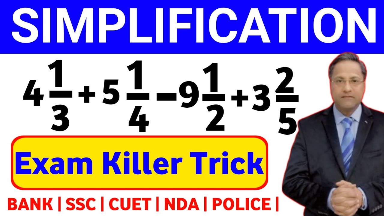 Fraction Trick | 5 Second Magic Formula | SSC, Bank, Railway | You’ll ...