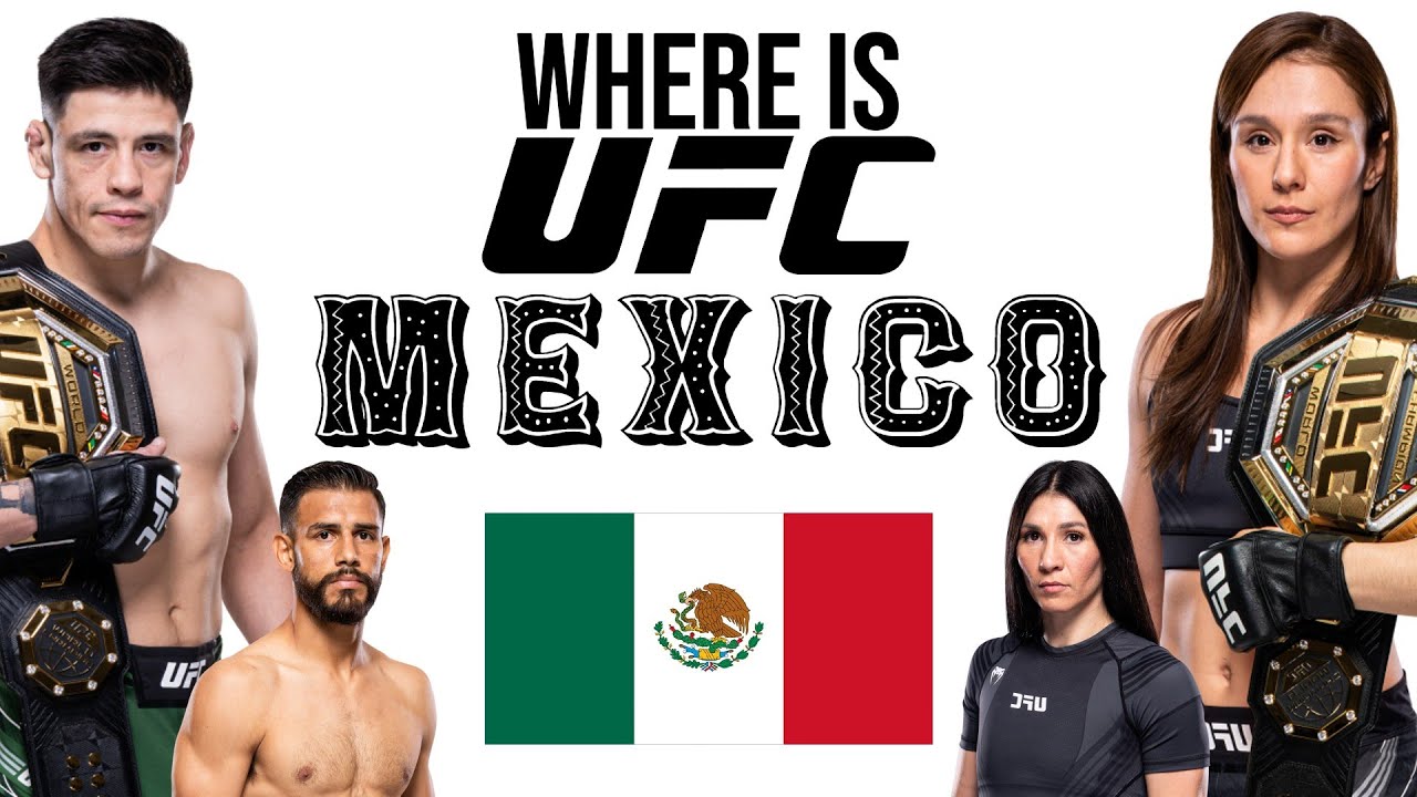 WHERE IS UFC MEXICO!? We Have Mexican Champions! Has UFC Fumbled the ...