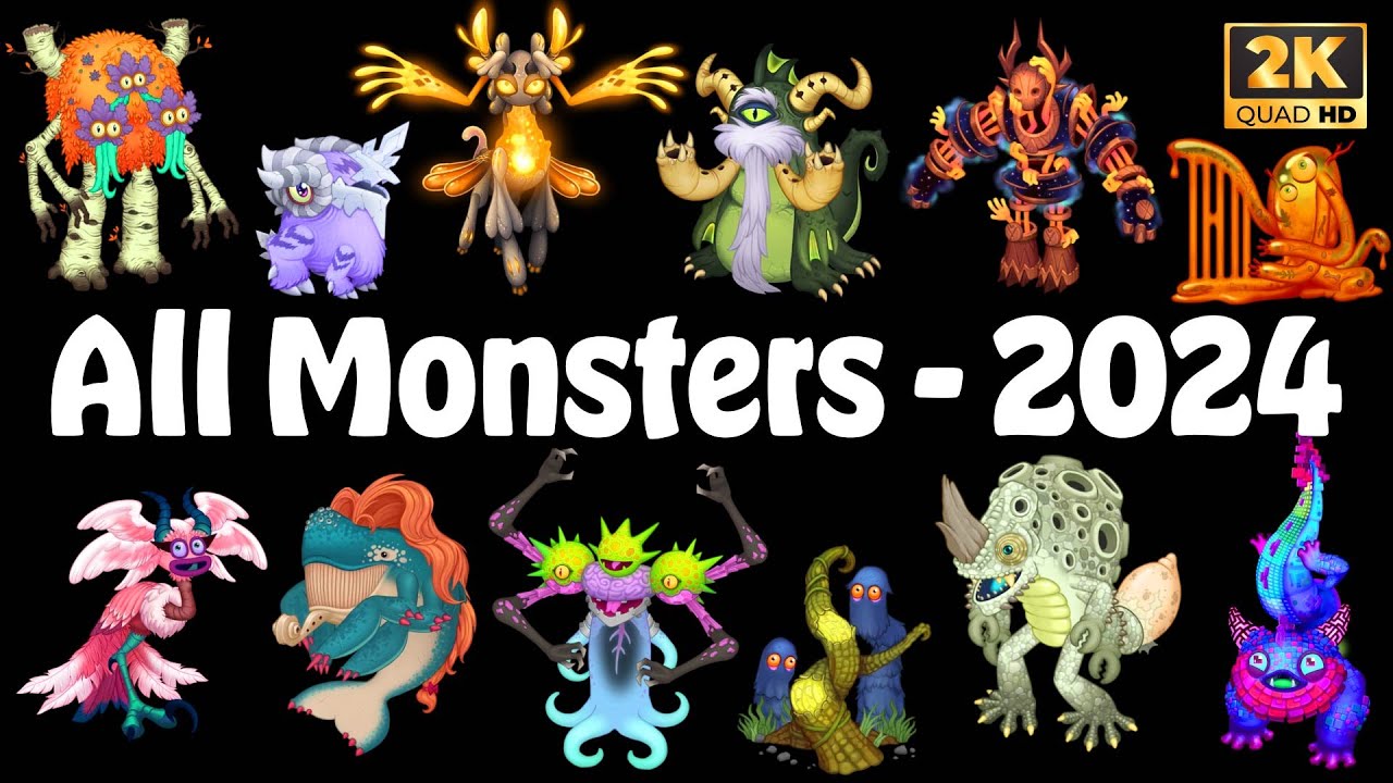 All Monsters Released in 2024 | My Singing Monsters - YouTube