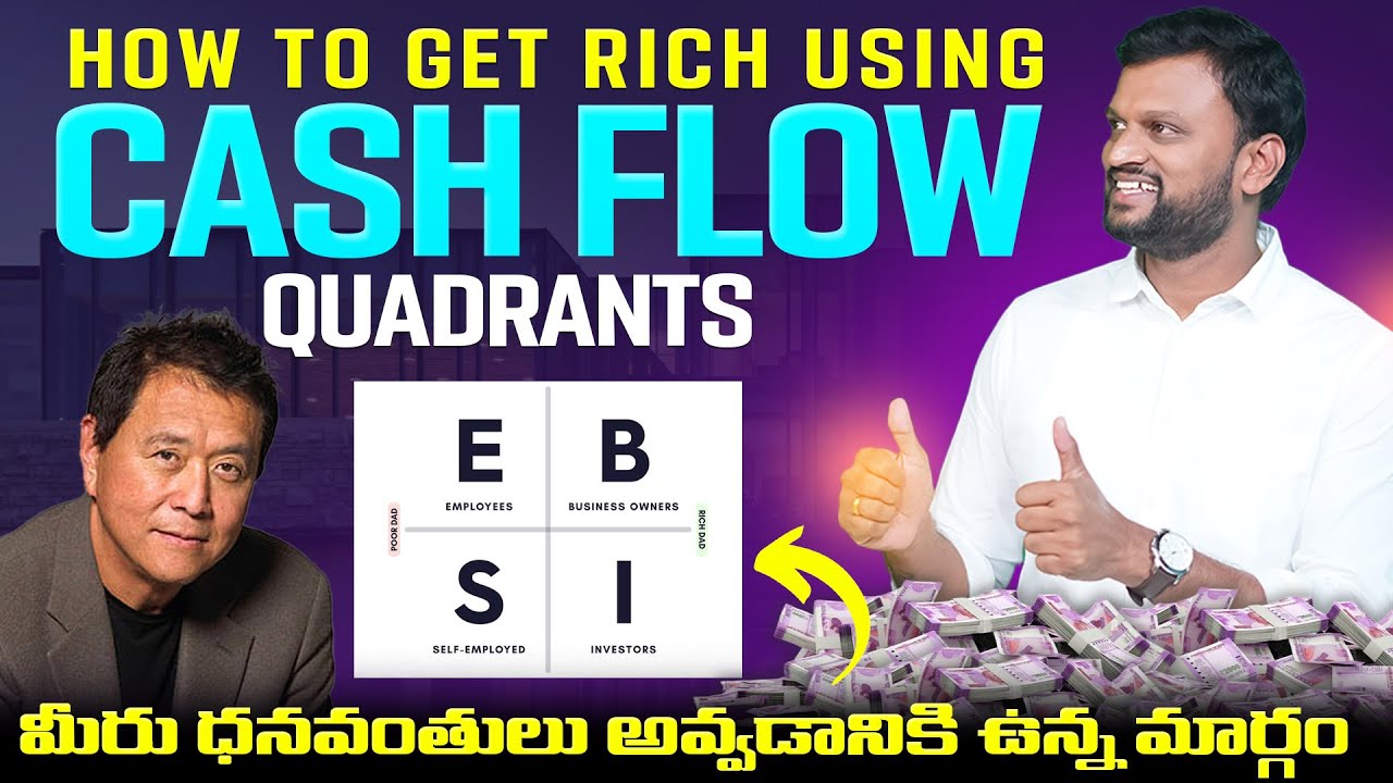 Rich Dad's CASHFLOW QUADRANT BY ROBERT KIYOSAKI | ధనవంతులు అవ్వడానికి ...