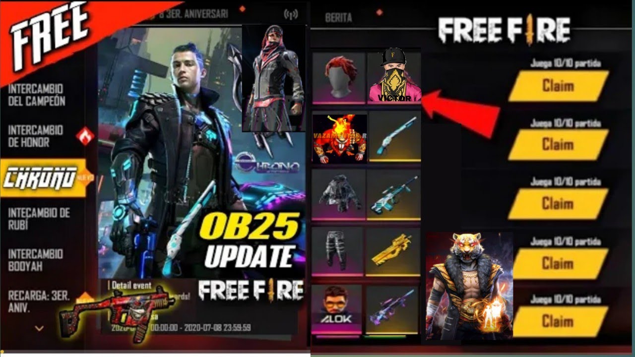 ff new update today || ff new ob25 update | ff new event today | new ff ...