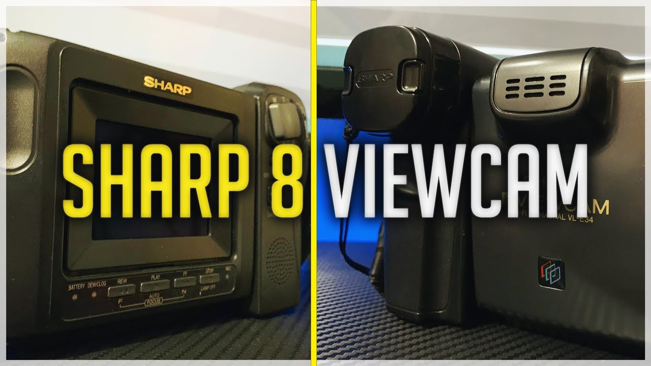 VIDEOCAMERA VINTAGE - Sharp 8 Viewcam . - YouTube
