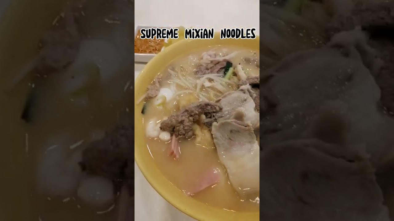 Supreme mixian noodles | Barley ice water |#shorts - YouTube