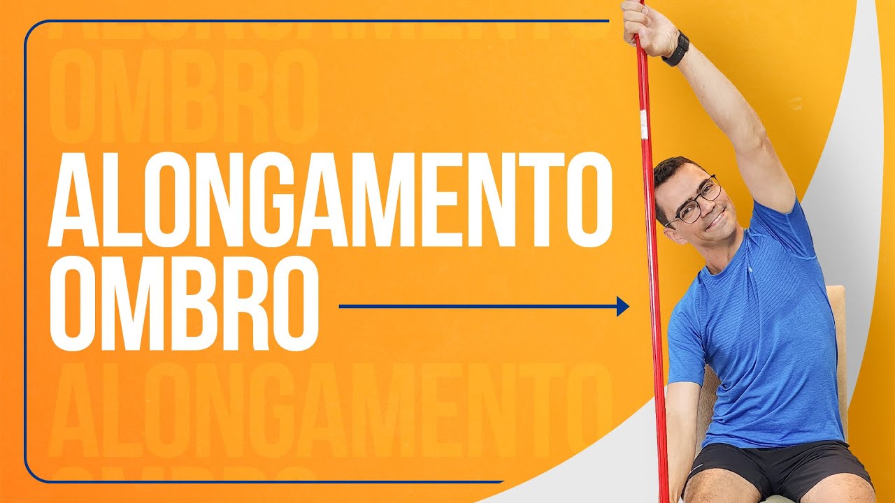 🛑 DOR NO OMBRO | Alongamentos fáceis para os ombros com Cabo de ...