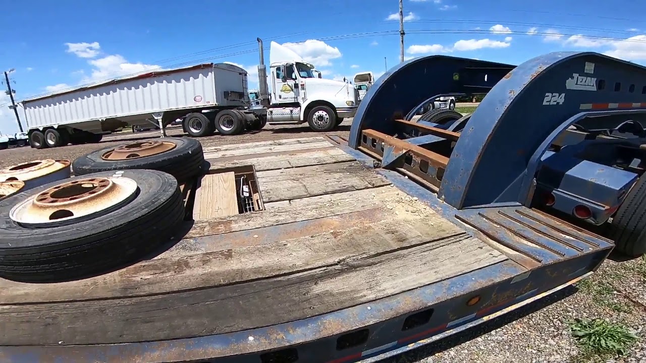 1980 SIEBERT 75 TON HEAVY HAUL TRAILER For Sale - YouTube