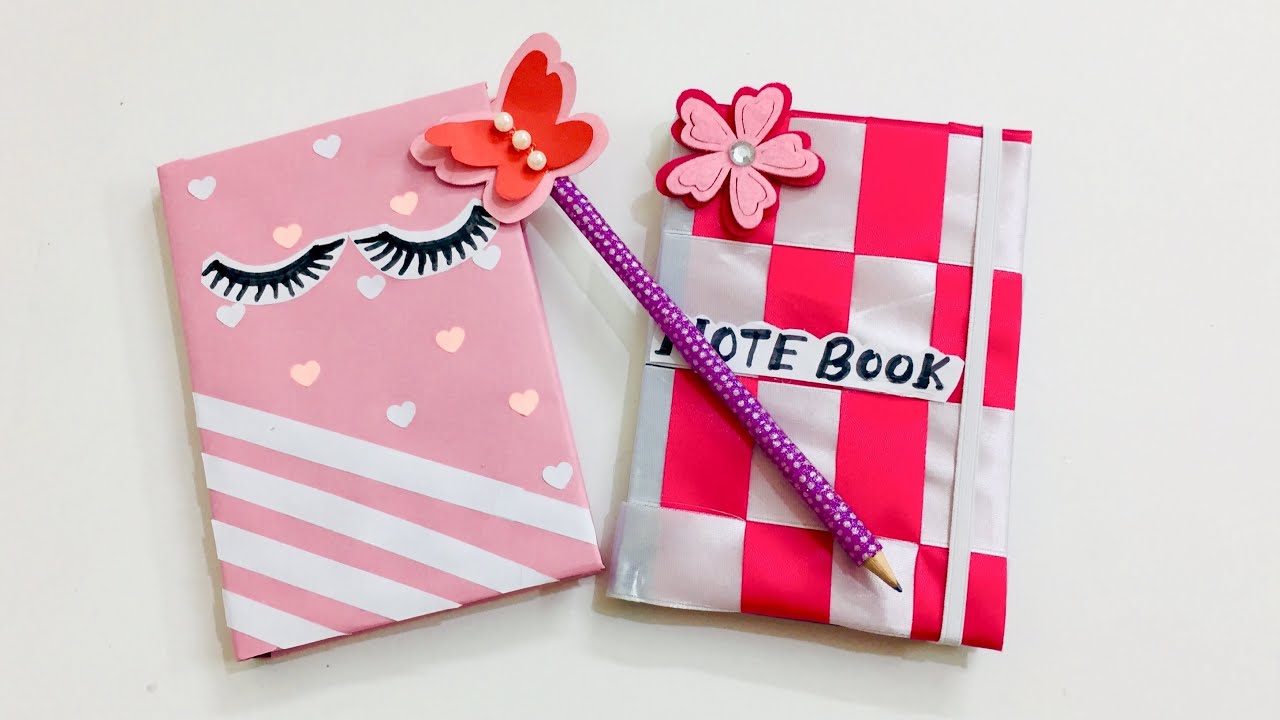 Decorating Notebook 📒 Cover / Book Cover Decorating Ideas - YouTube