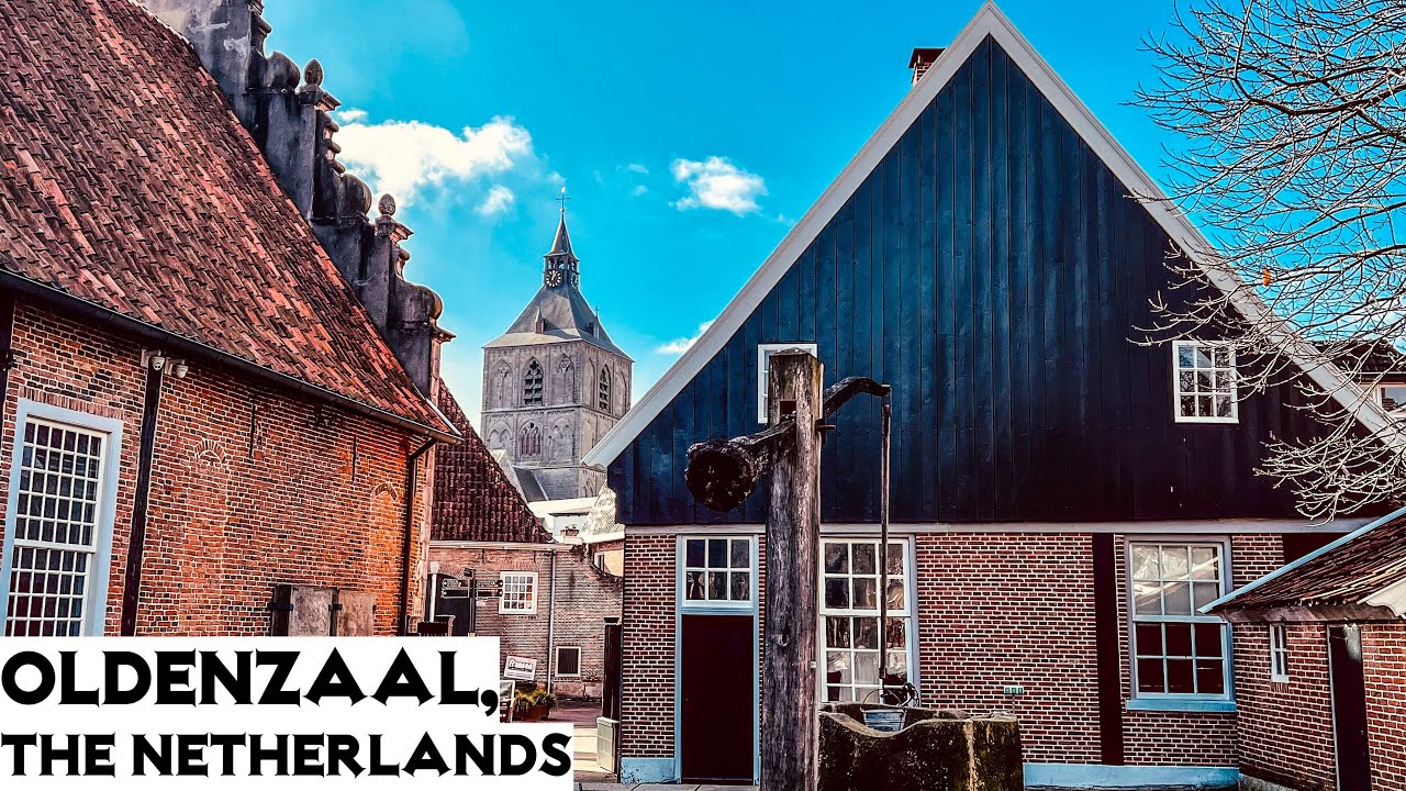 Mesmerizing Medieval Dutch City OLDENZAAL in 4K! Virtual walk in the ...