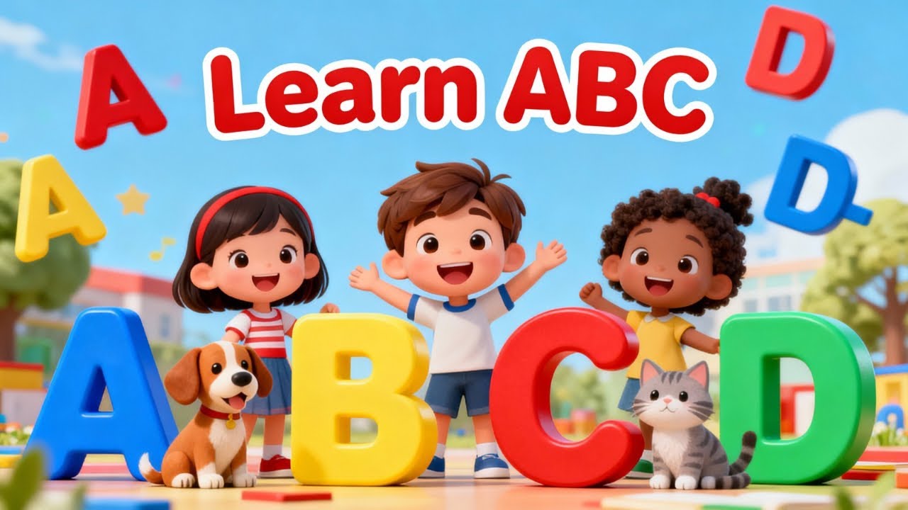 Learn Letters A to Z 🅰️🅱️ | Fun ABC Alphabet Video for Toddlers ...