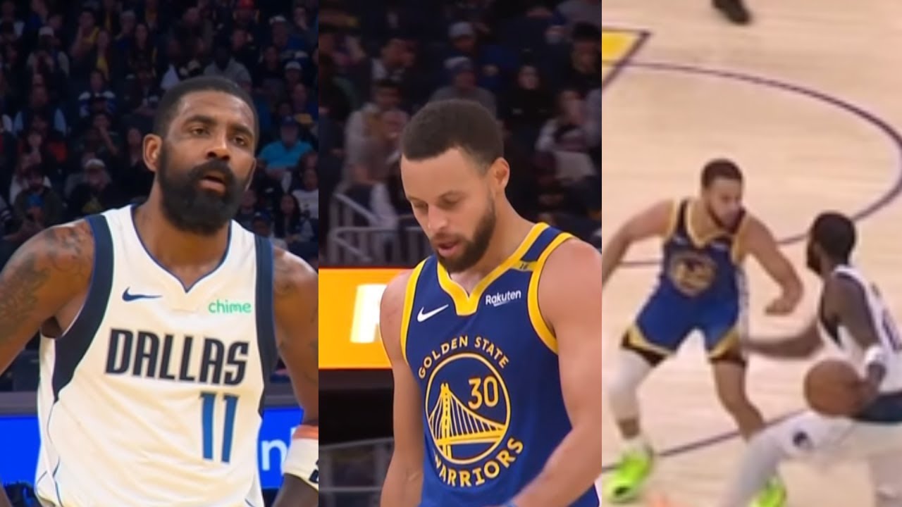 Kyrie Irving STARTED COOKING after seeing Steph go at him 1 on 1 back ...