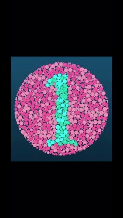 Eye test can u see all these numbers - YouTube