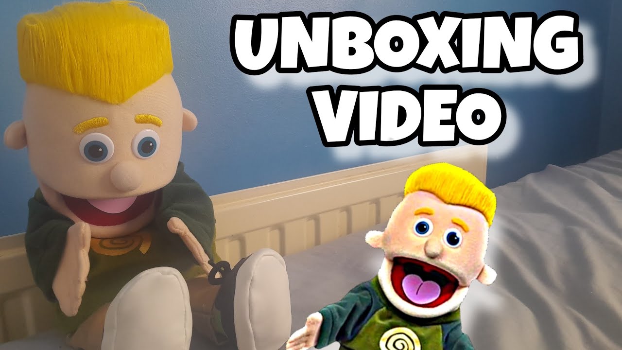 Unboxing Video (1#) Peach Eddie Puppet! - YouTube