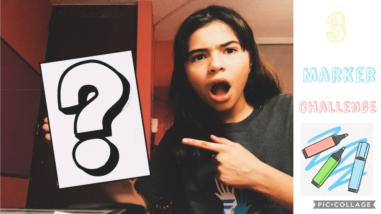 3 Marker Challenge - YouTube