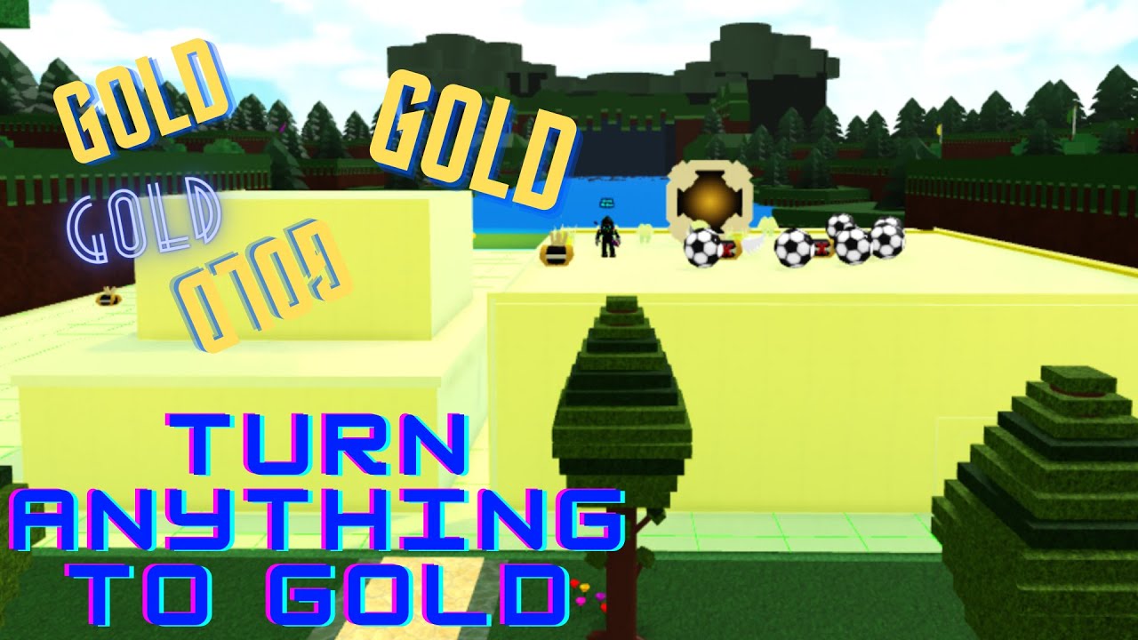 HOW TO TURN ANYTHING TO GOLD - YouTube