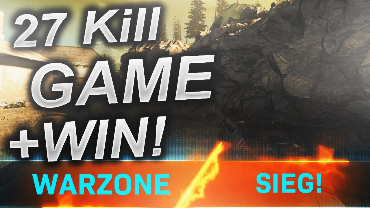 27 KILL WIN in MODERN WARFARE WARZONE! | Highlights - YouTube