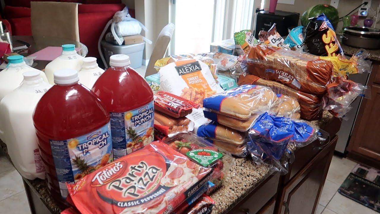 Grocery Haul! ~$61 HEB Summer Filler Haul!~ - YouTube