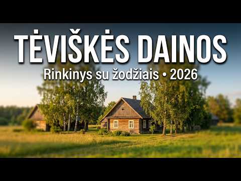 Gražiausios Lietuviškos Dainos su Žodžiais – Tėviškės ir Gyvenimo Rinkinys 2026