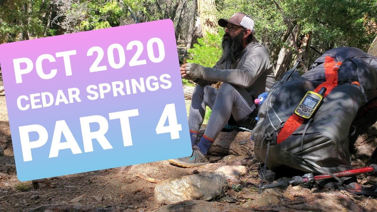 PCT 2020 SECTION B PART 4 CEDAR SPRINGS - YouTube