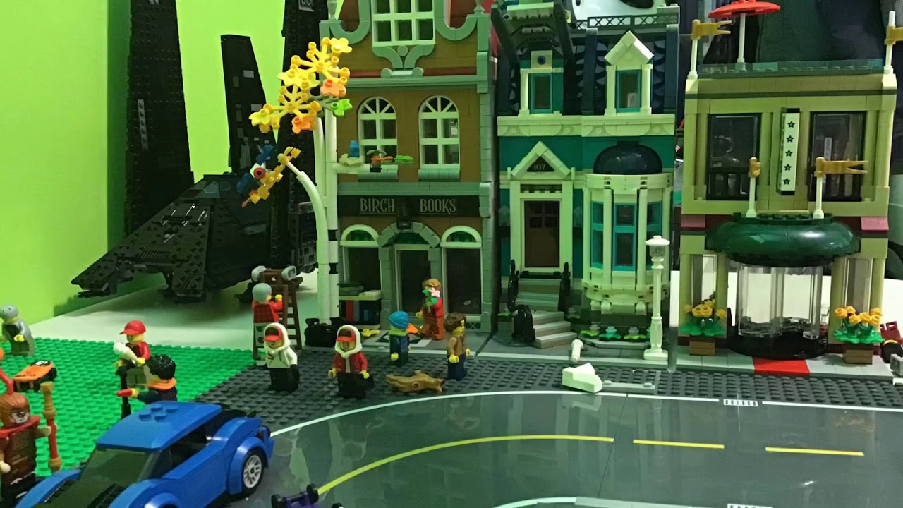 LEGO helicopter crash. - YouTube