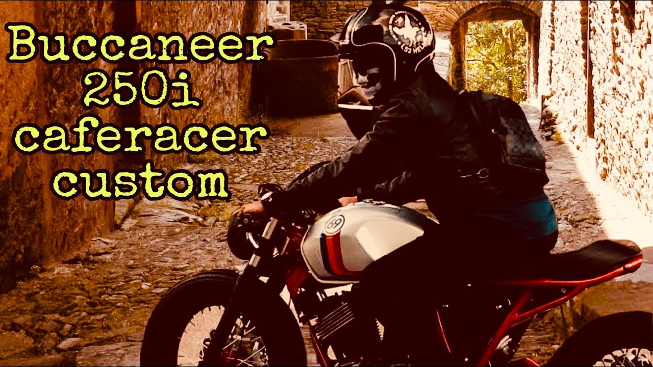 Italjet Buccaneer 250i Caferacer custom - YouTube