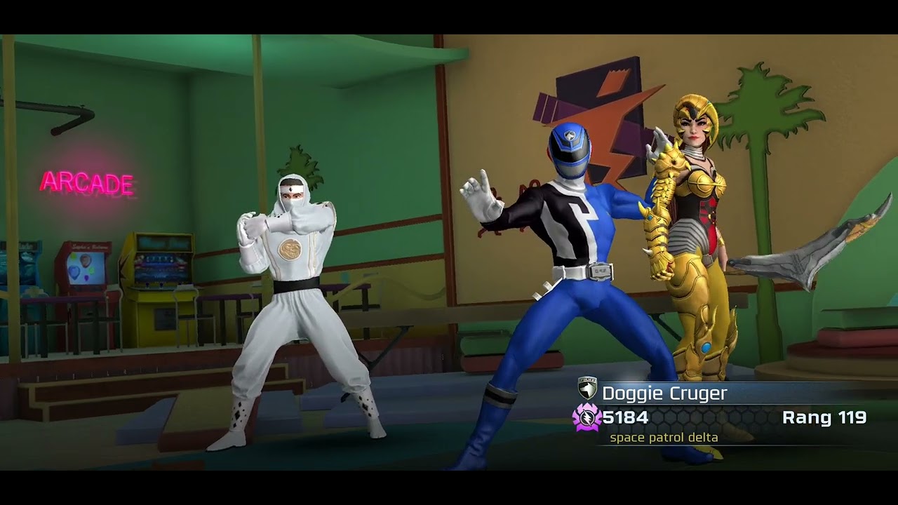 SPD Emergency Sam Sky Doggie | Power Rangers legacy wars - YouTube