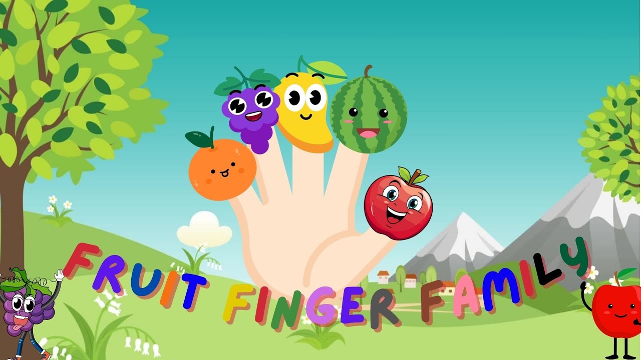 Fruit Finger Family Song | Learn Colors with Fruits | Toon Berry - YouTube