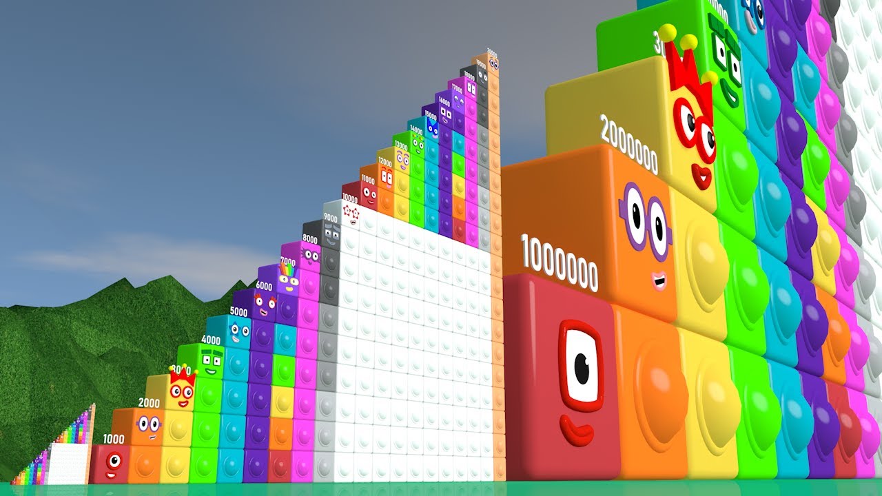 Looking for Numberblocks Puzzle Step Squad 1 to 20,000 to 2000,000,000 ...