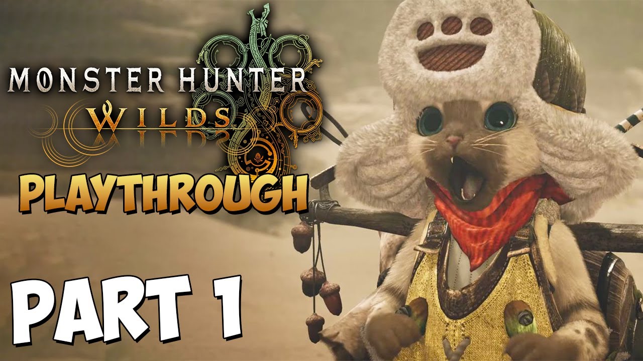 Monster Hunter Wilds Playthrough (Part 1) - YouTube