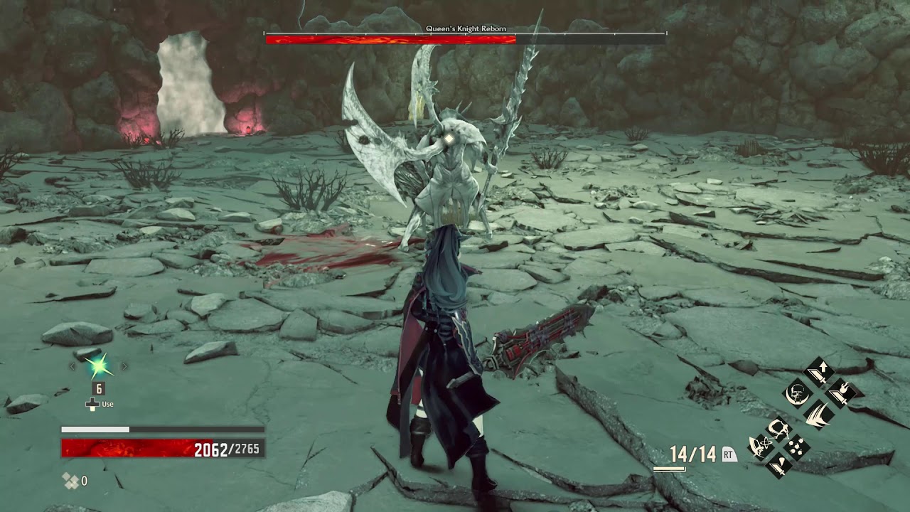 Code Vein- Queen's Knight Reborn (Depths) SOLO fight - YouTube