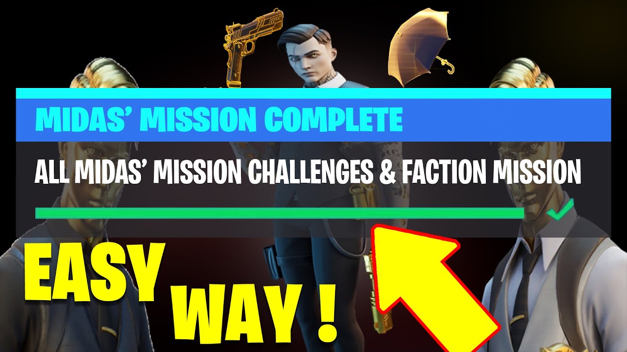 All Midas' Mission Week 10 Challenges Guide & Midas Faction Mission ...