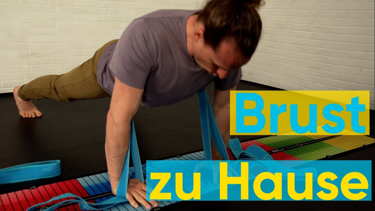 Brusttraining zu Hause - Brust zu Hause - YouTube