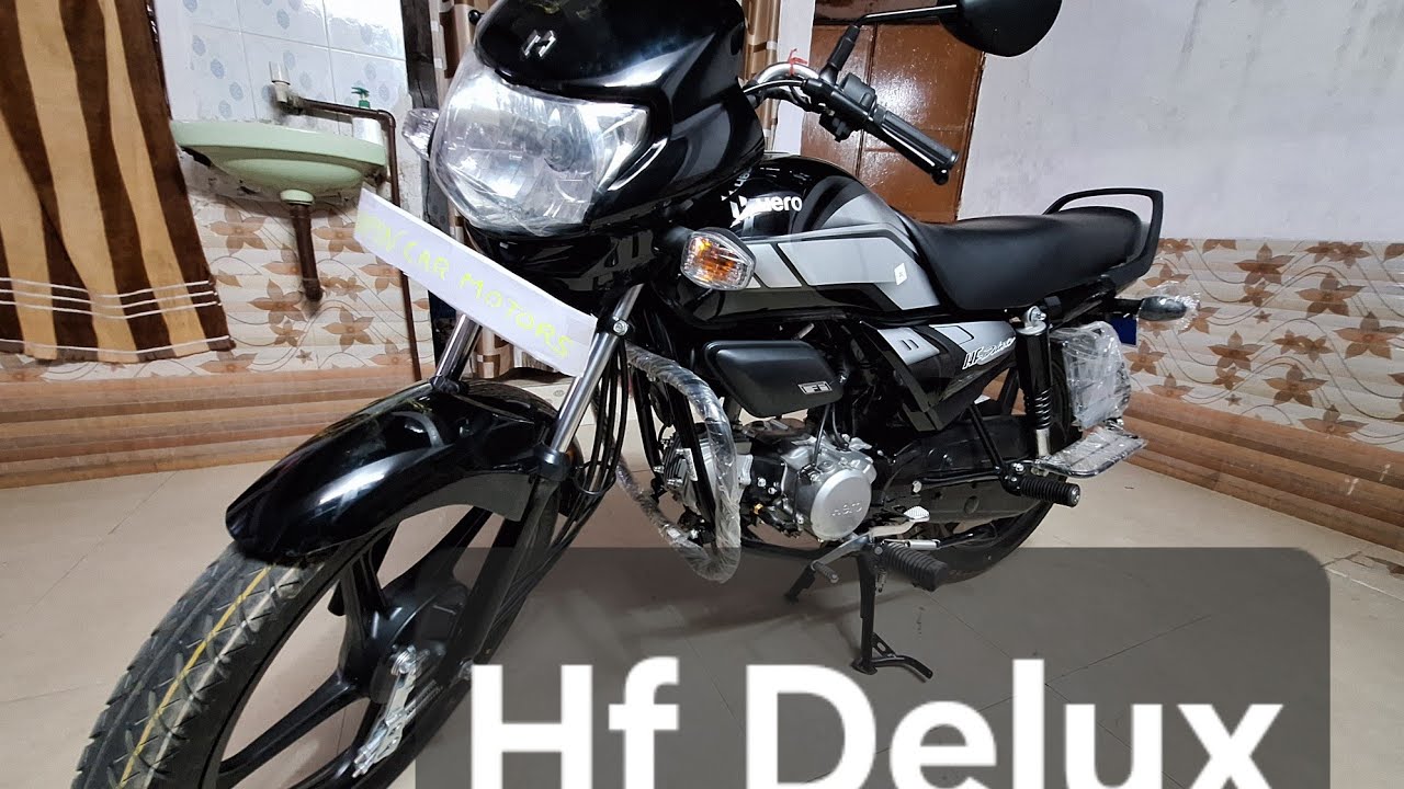 Hero Hf Deluxe Color Gray Silver 72,502 Hr On Road Price 100 CC EnGINE ...