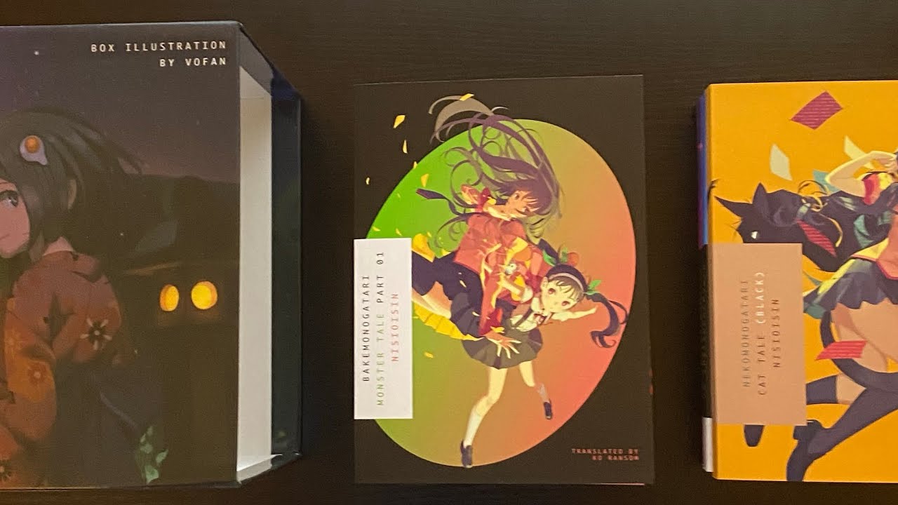 Unboxing Monogatari Season 1 Box Set! - YouTube
