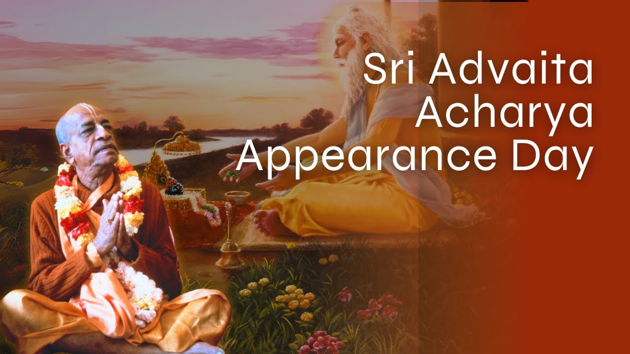 Sri Advaita Acharya Appearance Day | Srila Prabhupada Lecture - YouTube