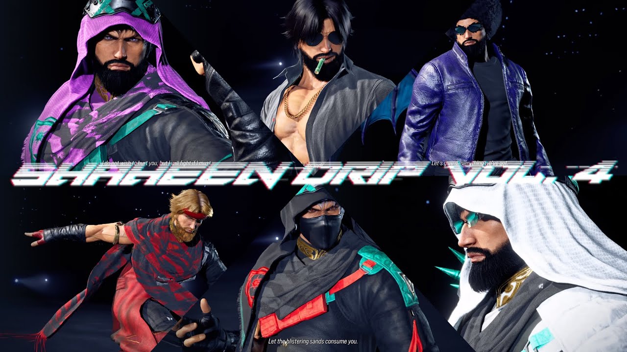 Shaheen Drip Vol. 4 | Tekken 8 Drip Catalog - YouTube
