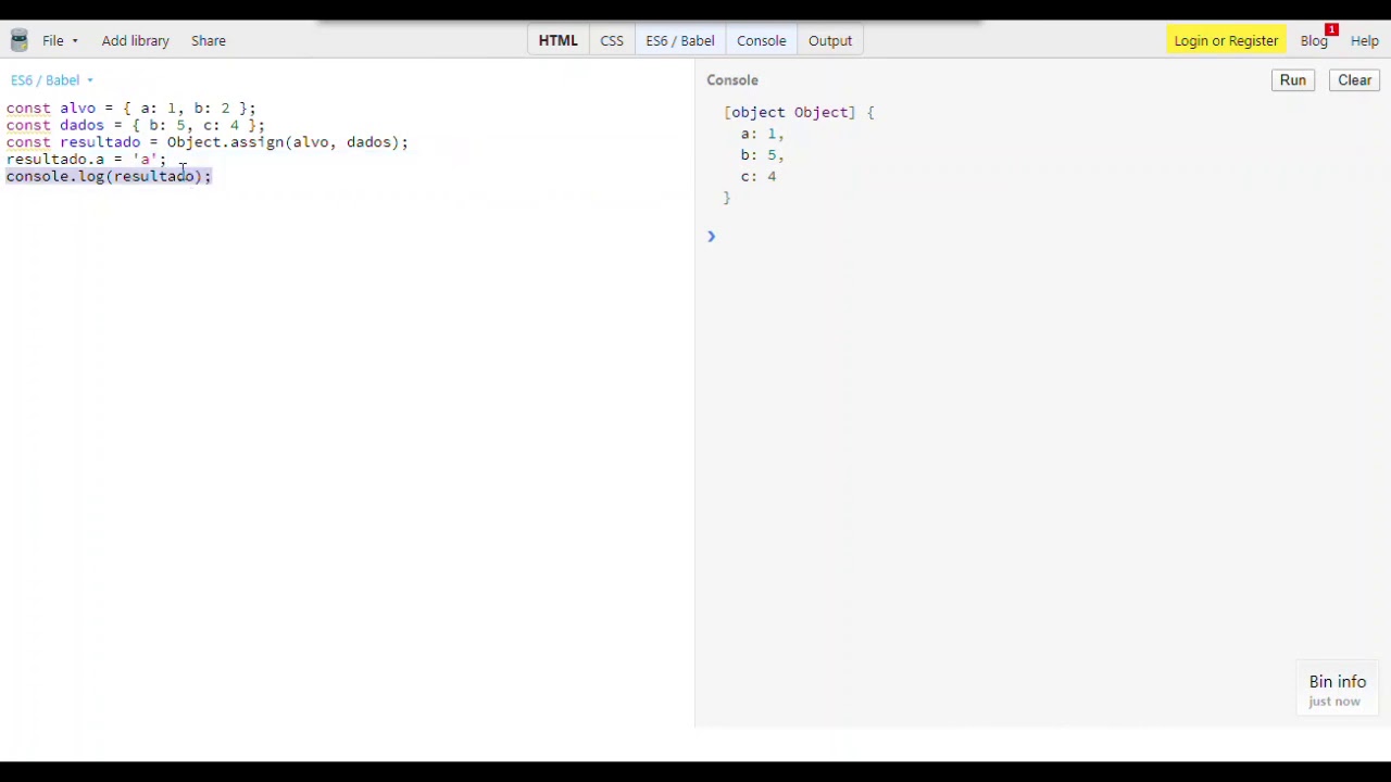32 Conceitos De Javascript Object Assign Youtube