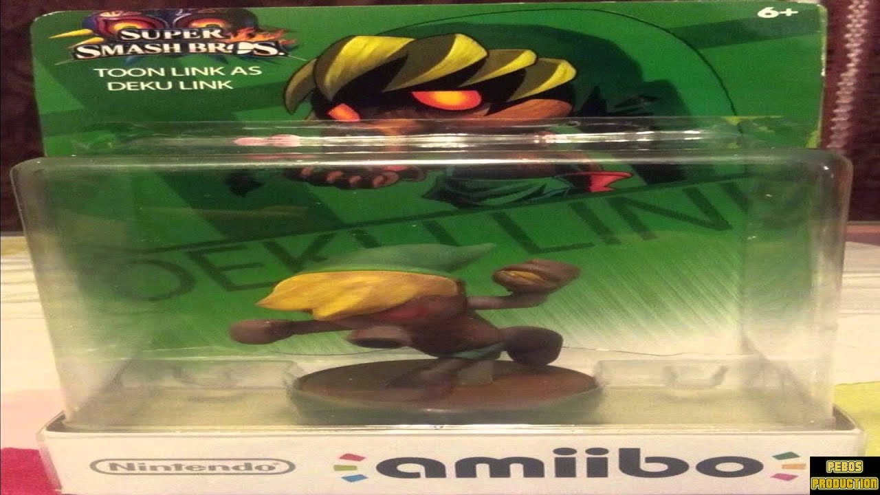 Deku Link/Scrub Amiibo Gets The Mask - YouTube