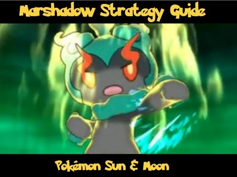 Marshadow Strategy Guide| Pokemon Sun and Moon|How to use Marshadow ...