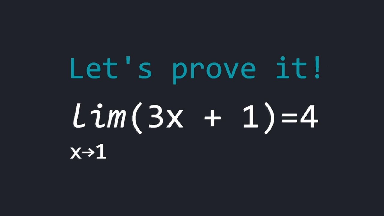 What's The Definition of a Limit? | An AP Calculus BC Presentation ...