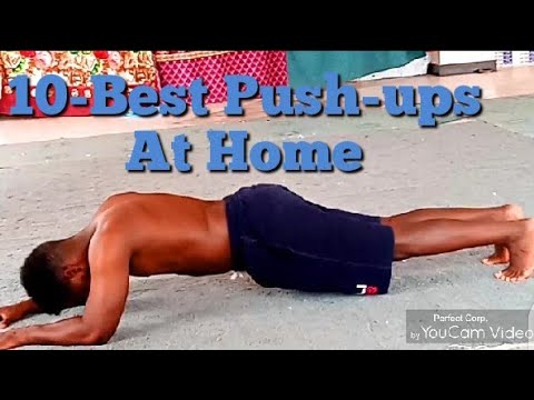 10 -Best Push ups At home - YouTube