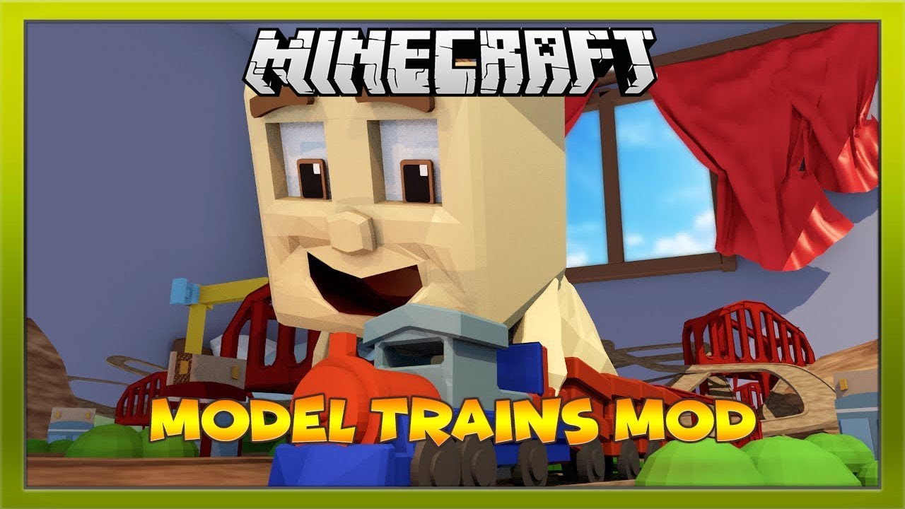 Como Baixar e Instalar Model Trains Mod Minecraft Atualizado 2018 - YouTube