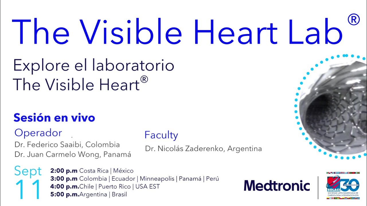 Webinar SOLACI Medtronic - The Visible Heart Lab - Casos en vivo sobre ...