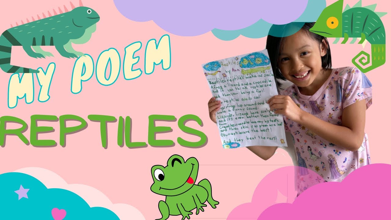 How to write a poem - REPTILES style - An làm thơ con cóc - YouTube
