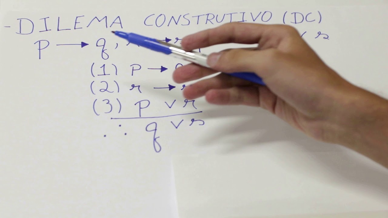 Regras de Inferência - Dilema Destrutivo e Dilema Construtivo - YouTube