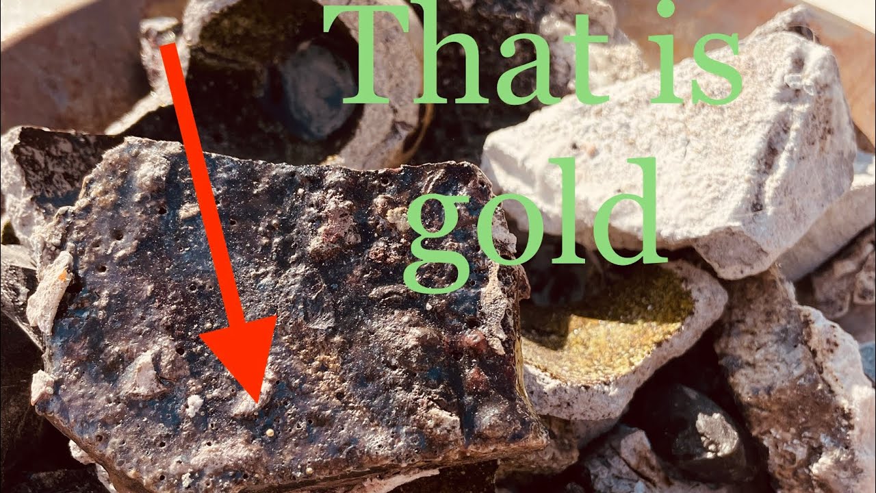 Crushing Gold Slag, Crucibles, Fire bricks and Cupels for Gold Recovery ...