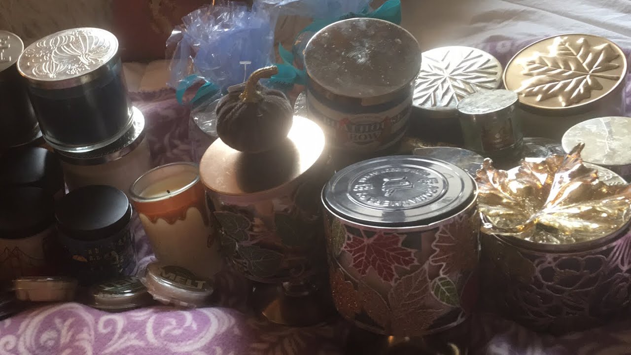 Clean With Me Bath And Body Works Candle Collection Tripping Over ...