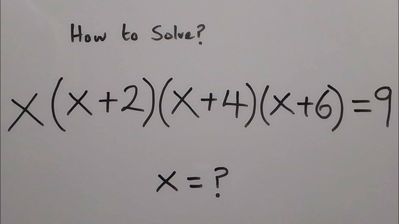 China | Math Olympiad Problem | You should be able to solve this! - YouTube
