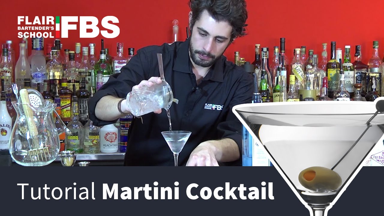 Martini Cocktail Tutorial | Come preparare un ottimo Martini Cocktail ...