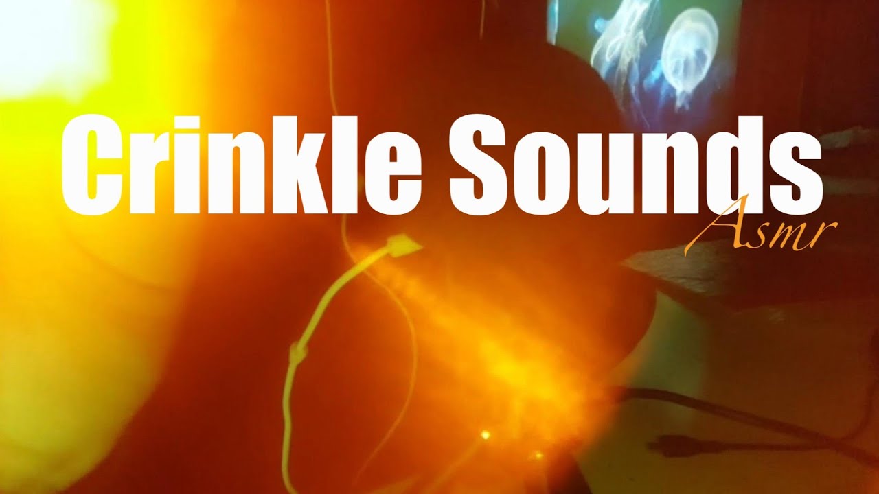 My first ASMR video - Crinkle sounds - YouTube