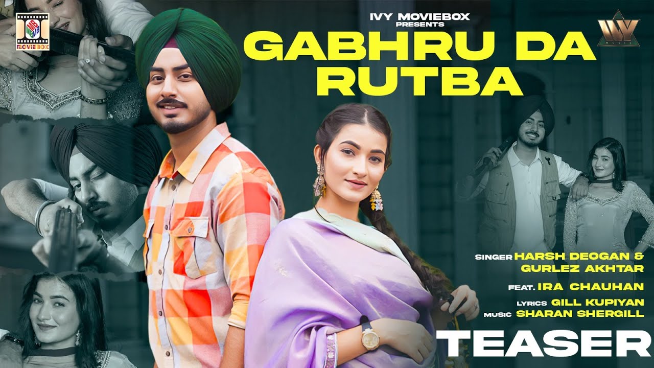 Gabhru da Rutba | TEASER | Gurlez Akhtar, Harsh Deogan | Sharan ...